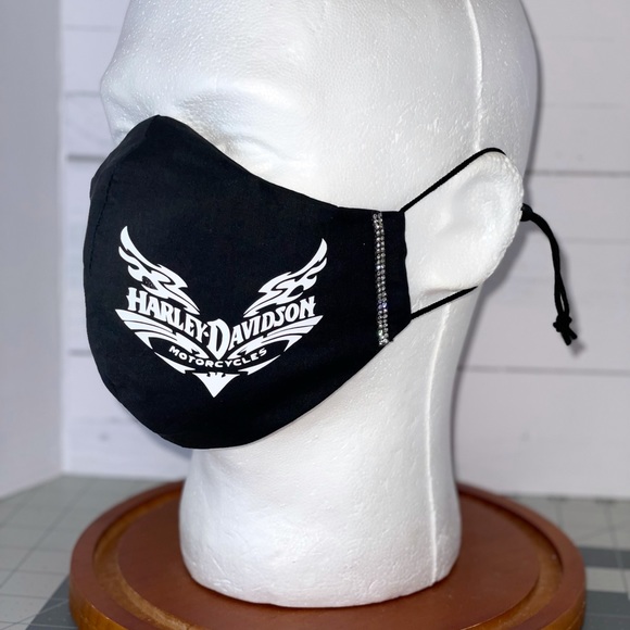 Hand Crafted | Accessories | Harley Davidson Face Mask Motorcycle ...